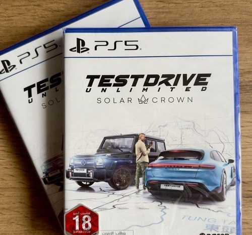 Test drive unlimited solar crown ps5 диск новый