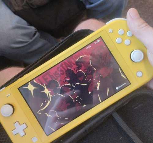 Nintendo switch lite прошитая. 128 gb