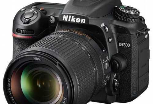 Nikon D7500 kit 18-140mm новый, гарантия