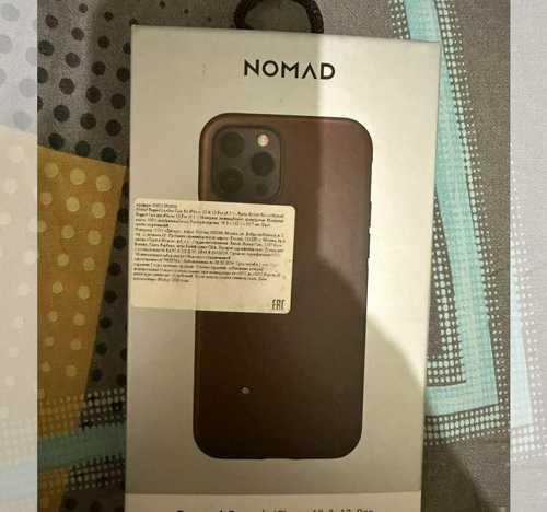 Чехол на iPhone 12/12 pro Nomad кожа