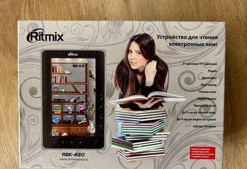 Электронная книга Ritmix RBK-420 (на запчасти)