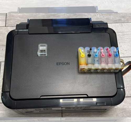 Цветной струйный мфу Epson Stylus Photo TX660