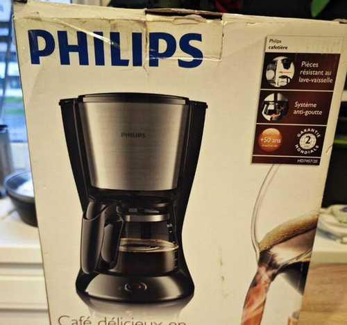 Кофеварка капельная philips