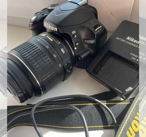 Фотоаппарат Nikon d3200 с объективом 18-55mm VR(13