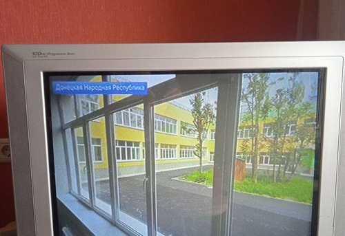 Телевизор sharp 29 дюймов (73 см) серебристый
