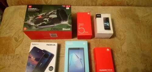 Коробки Huawei, Xiaomi, Xperia, Nokia