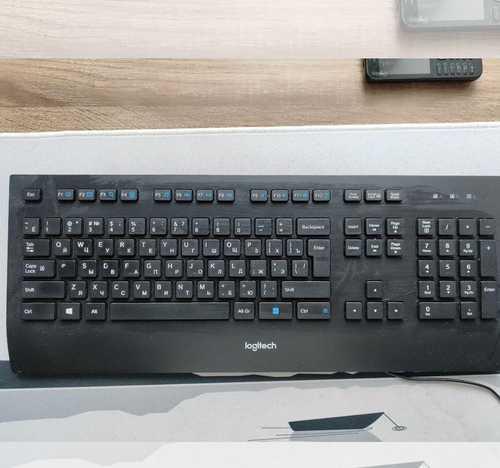 Клавиатура полноразмерная проводная Logitech K280e