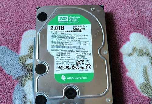 Жесткий диск WD green 2tb