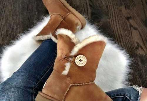 Угги Женские UGG W Bailey Button II Brown