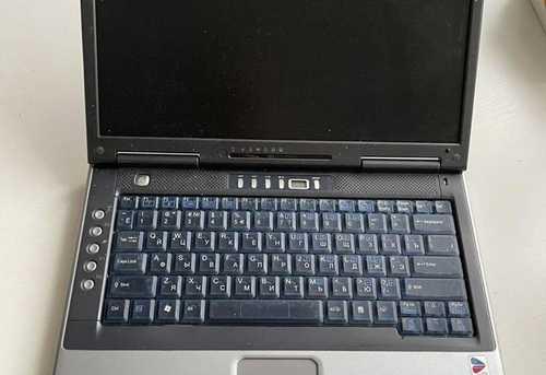 HP ноутбук древний (без зарядки)