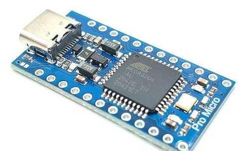 Плата PRO Micro (Arduino-совместимая) с Type-C