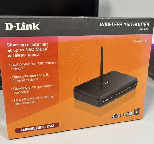 Wifi роутер D-Link DIR-300