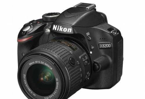 Зеркальный фотоаппарат Nikon d3200 Kit