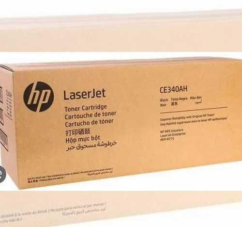 Тонер-картридж черный HP (CE340AH)