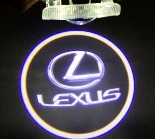 Проекция логотипа Lexus LED в дверь L3EK3