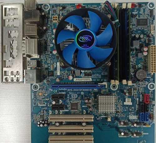 Связка мп Intel DH67CL + Core i5 2400 + 8Gb DDR3