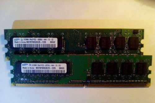 Ddr2 samsung pc2-4200u-444-12