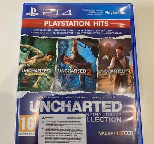 Uncharted Nathan Drake collection ps4