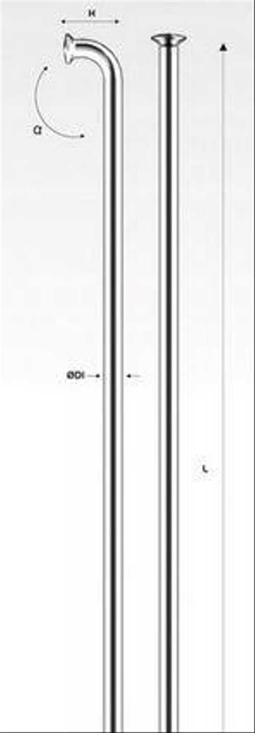 Спица для велосипеда 288 мм Pillar Spoke P14 (Rich