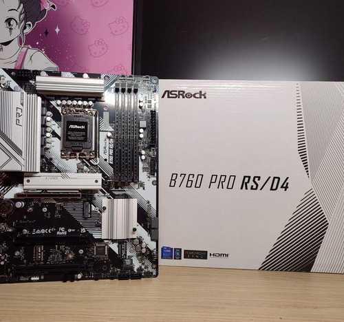 Материнская плата AsRock B760 PRO RS/D4 LGA 1700