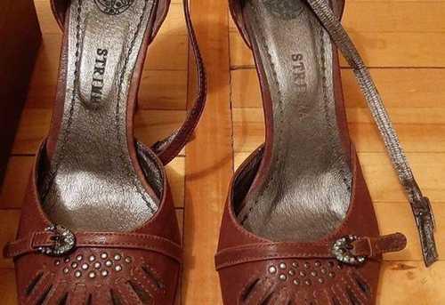 Туфли женские, босоножки 40 размер, натуральная ко