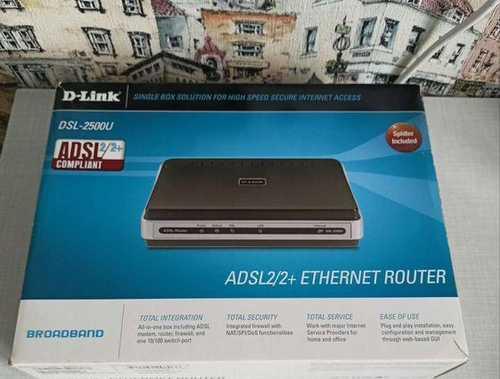Adsl роутер ростелеком D-Link DSL-2500U