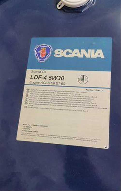 Scania OIL LDF-4 5W-30 - 208L
