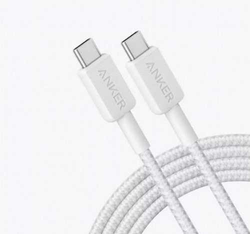 Кабель Anker A81F6 White 1,8m Power Line 322 USB