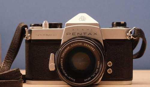 Фотоаппарат Pentax Spotmatic + Takumar 50\1.4