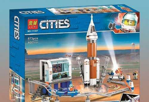 Конструктор Cities 11387 Космическая ракета