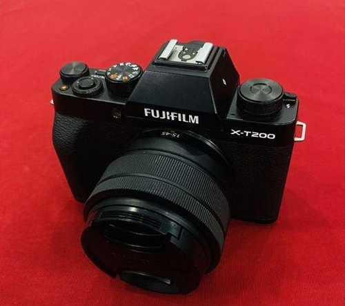 Fujifilm xt200 kit 15-45mm