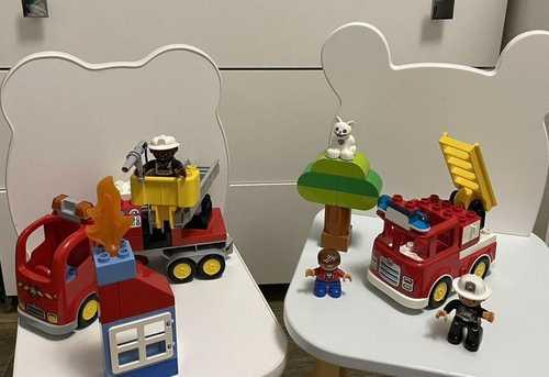 Lego duplo пожарный грузовик и пожарная машина