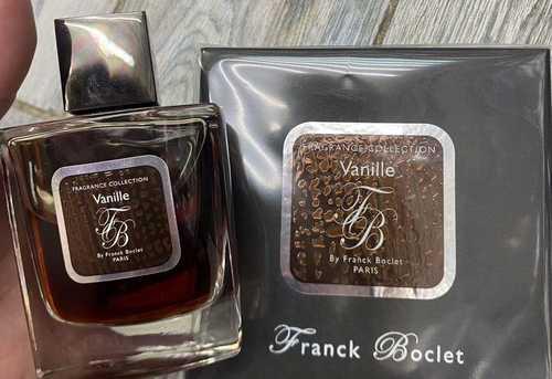 Franck Boclet Vanille 100 мл Оригинал