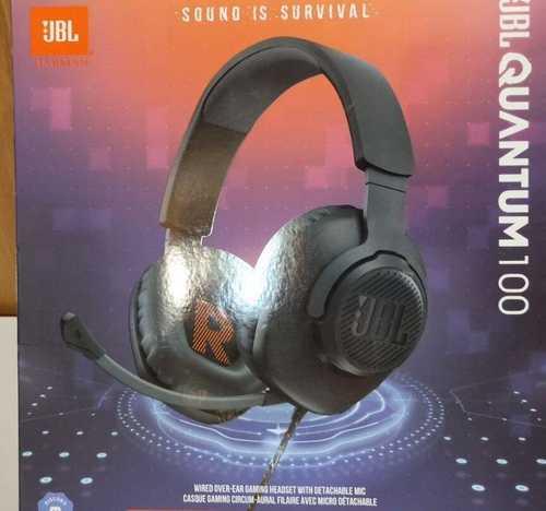 Игровые наушники jbl quantum 100