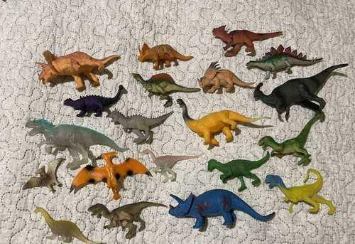 Динозавры игрушки пакетом