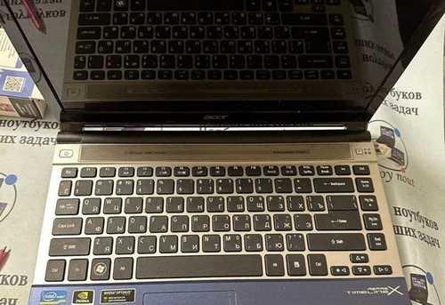 Acer 3830TG timeline игровой ноутбук geforce 540m