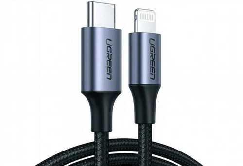 Кабель ugreen US304 USB-C to Lightning M/M Cable