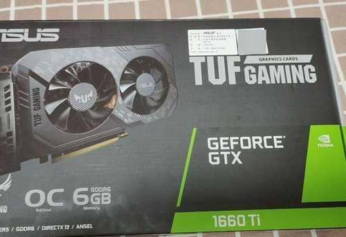 Asus tuf gtx 1660ti o6g evo gaming