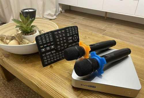 Новый Evobox plus и микрофоны в комплекте