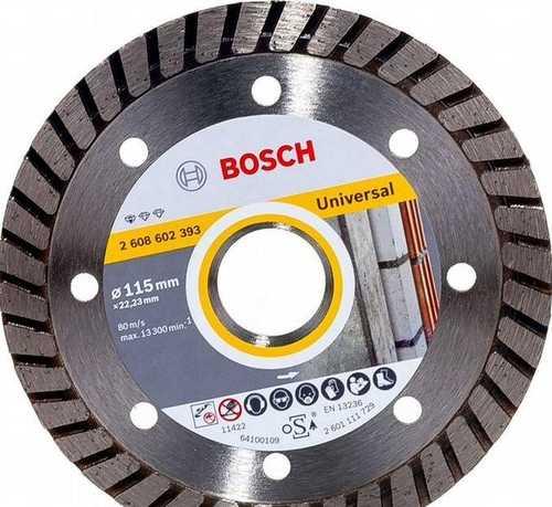 Диск алмазный Bosch 115 х 22,2мм UPE-T115 Turbo