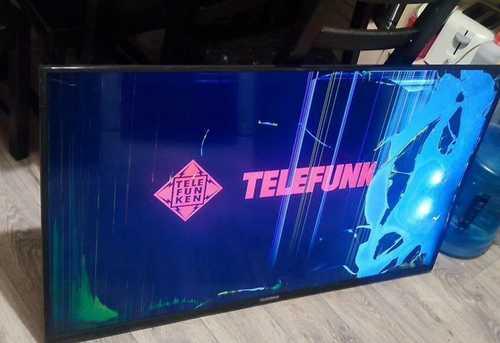 Телевизор на запчасти telefunken TF-LED50S60T2SU