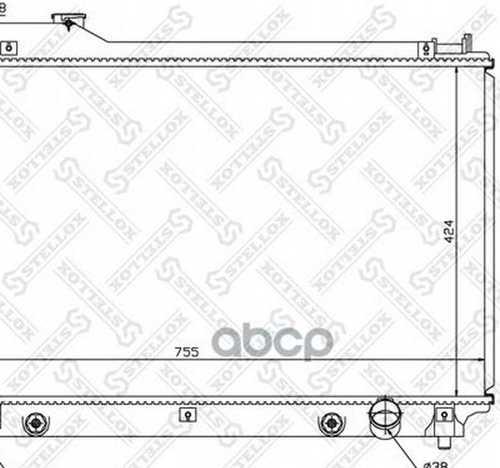 10-26378-SX радиатор системы охлаждения АКПП L