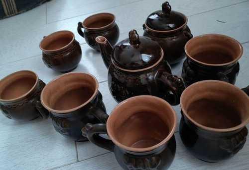 Сервиз чайный- кофейный керамический