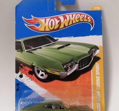 Hot wheels 72 ford grand torino sport