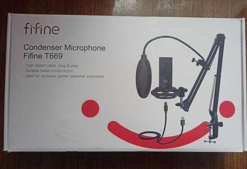 Микрофон fifine t669 без кронштейна и поп-фильтра