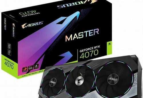Видеокарта Gigabyte RTX4070 aorus master 12GB