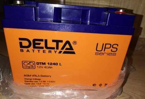 Аккумулятор delta DTM 1240l