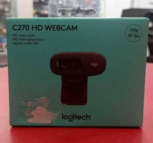 Веб-камера Logitech HD Webcam C270