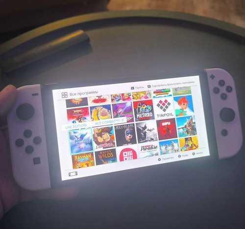 Nintendo switch oled прошитая 512 gb