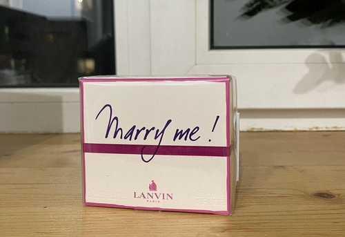 Lanvin Marry Me